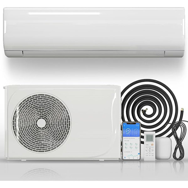 TABU 18000btu Mini Split Air Conditioner&heater With Inverter, 19 Seer2 Wall-mounted Ductless Ac ...